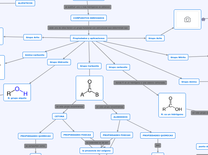 Grupos Funcionales - Concept Map